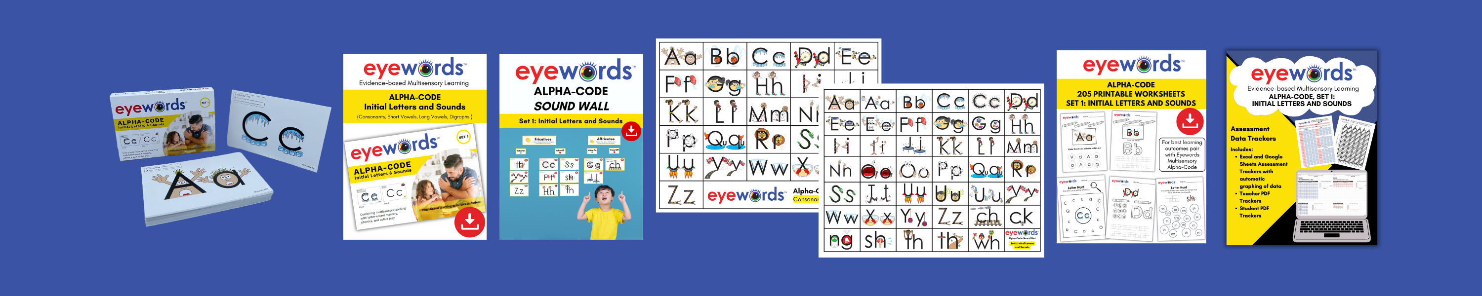 Introducing Eyewords' Alpha-Code Collection | Eyewords