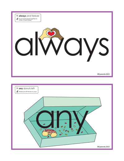 Eyewords with Sound Mapping Bundle: Sets 1-4 (Digital) | Eyewords