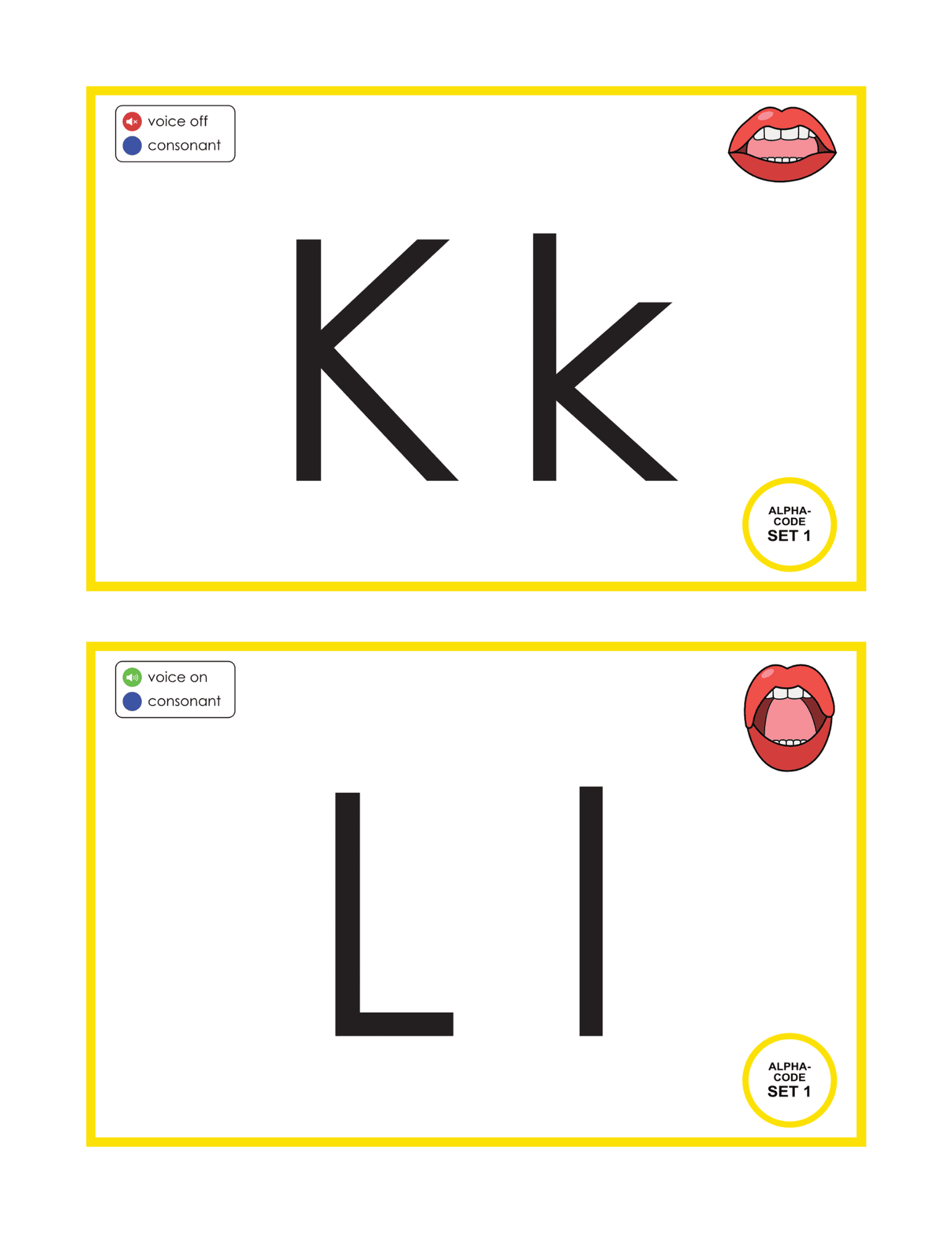 Alpha-Code, Set 1 (Digital) | Eyewords