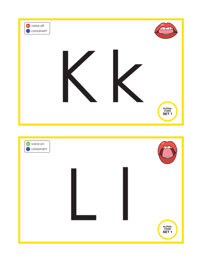 Alpha-Code, Set 1 (Digital) | Eyewords