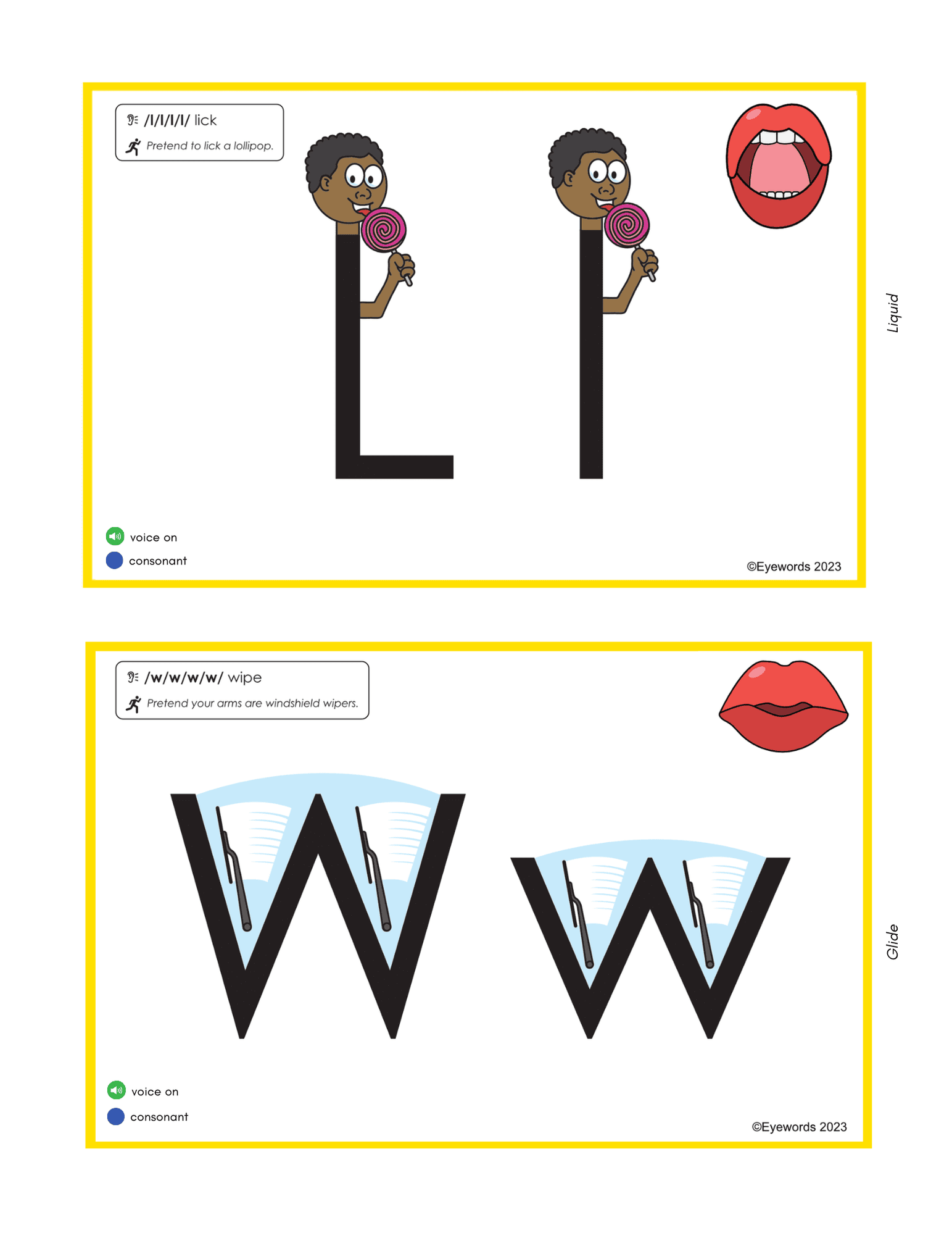 Alpha-Code Sound Wall, Set 1 (Digital) | Eyewords