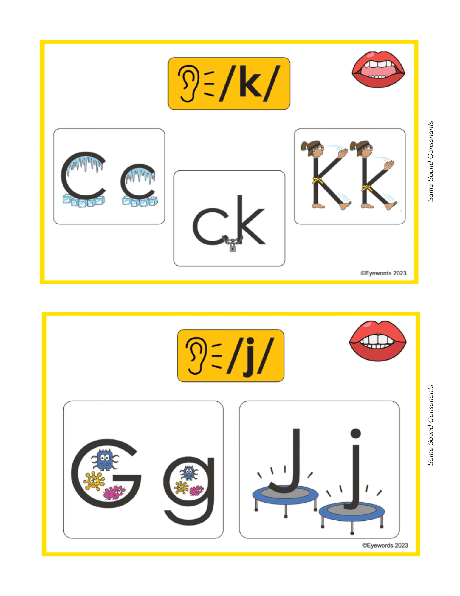Alpha-Code Sound Wall, Set 1 (Digital) | Eyewords