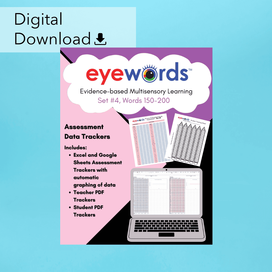 Eyewords Assessment Tracker, Set 4 (Digital) | Eyewords