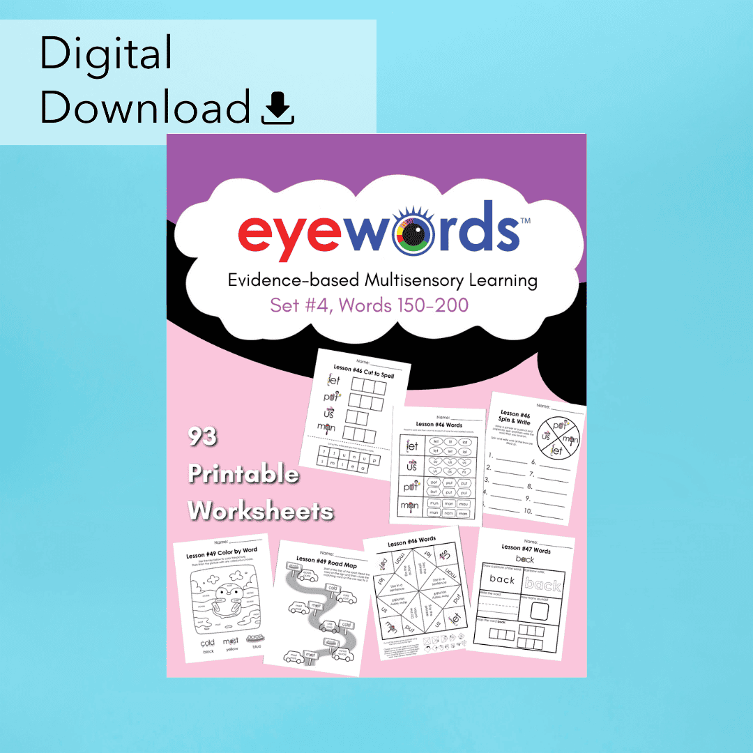 Digital Worksheets | Eyewords