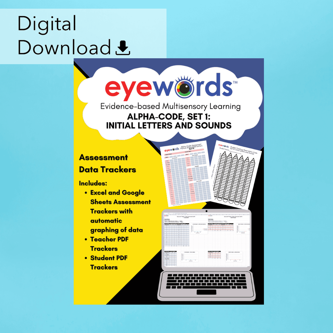 Alpha-Code Assessment Tracker, Set 1 (Digital) | Eyewords
