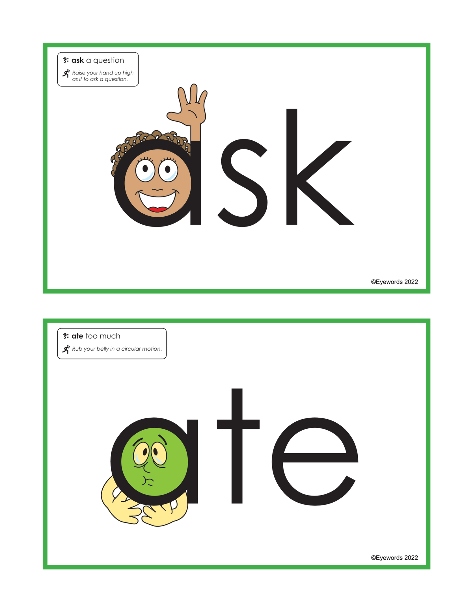 Eyewords with Sound Mapping, Set 2 (Digital) | Eyewords