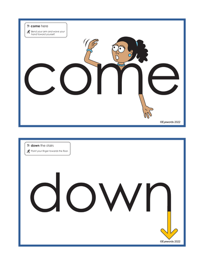 Eyewords with Sound Mapping, Set 1 (Digital) | Eyewords