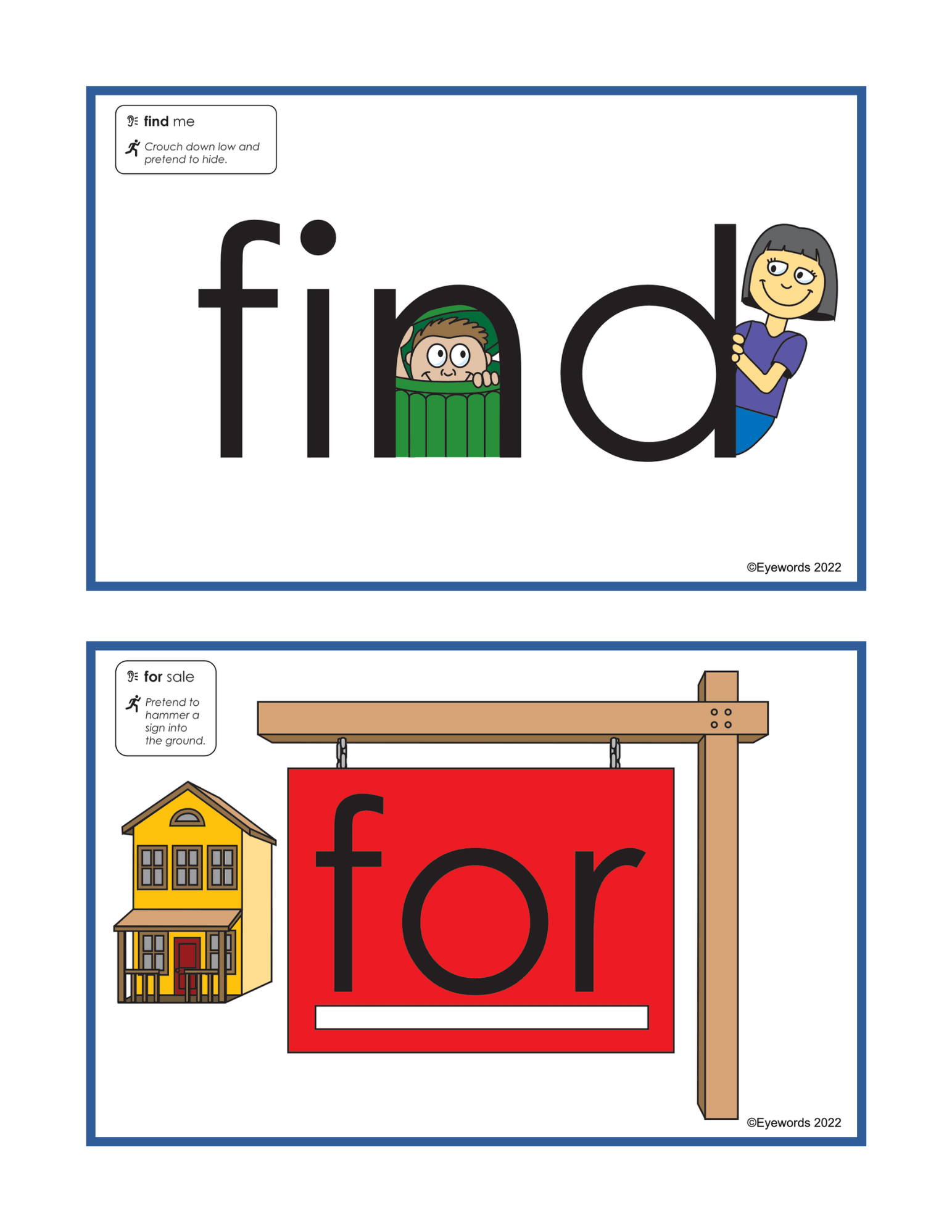 Eyewords with Sound Mapping, Set 1 (Digital) | Eyewords