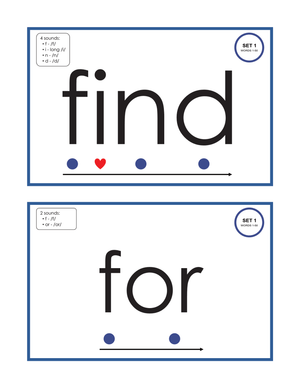 Eyewords with Sound Mapping, Set 1 (Digital) | Eyewords