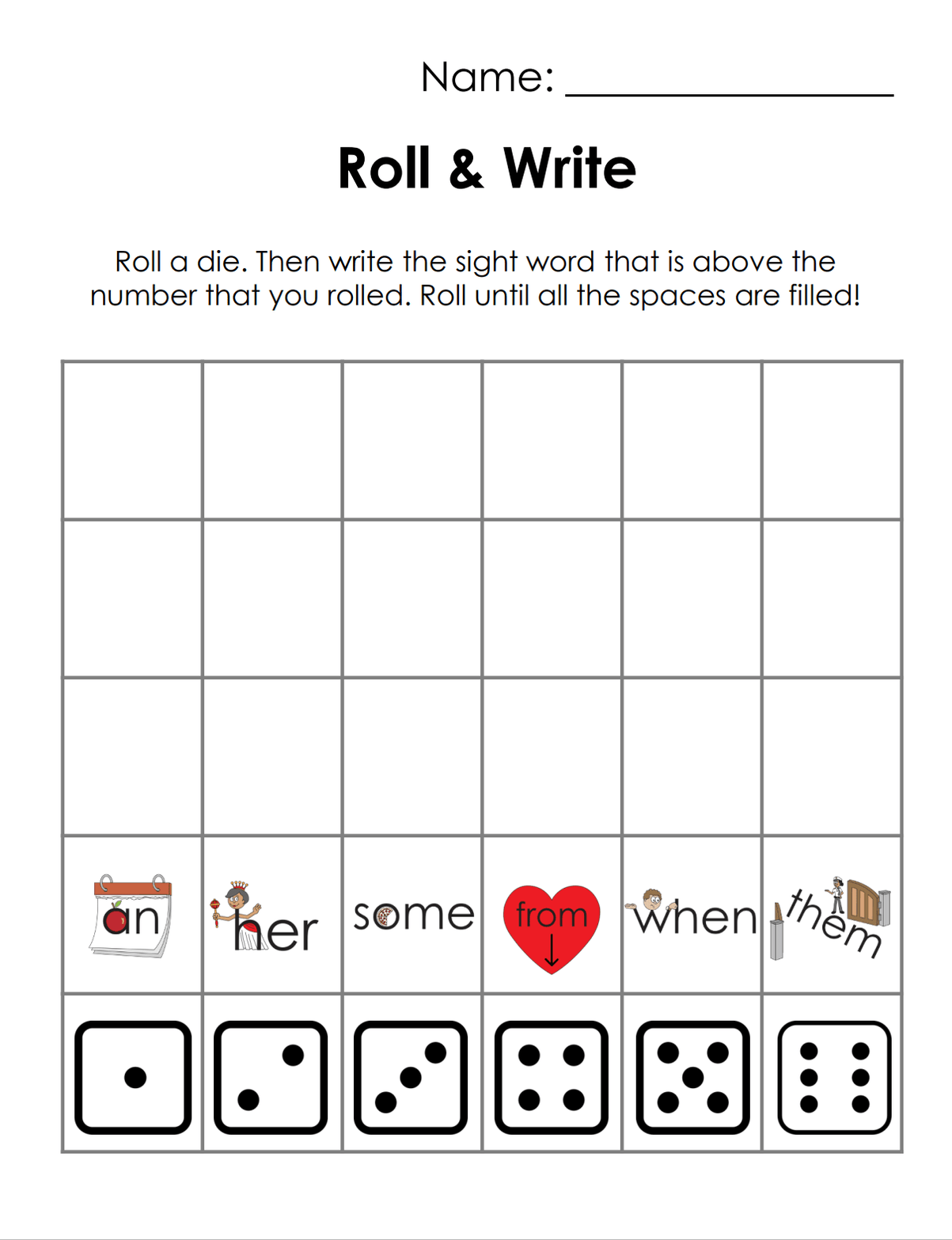 Eyewords Printable Activities, Set 3 (Digital) | Eyewords