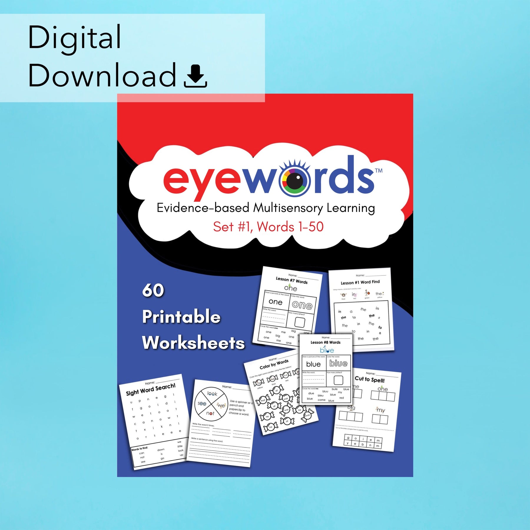 Digital Worksheets | Eyewords