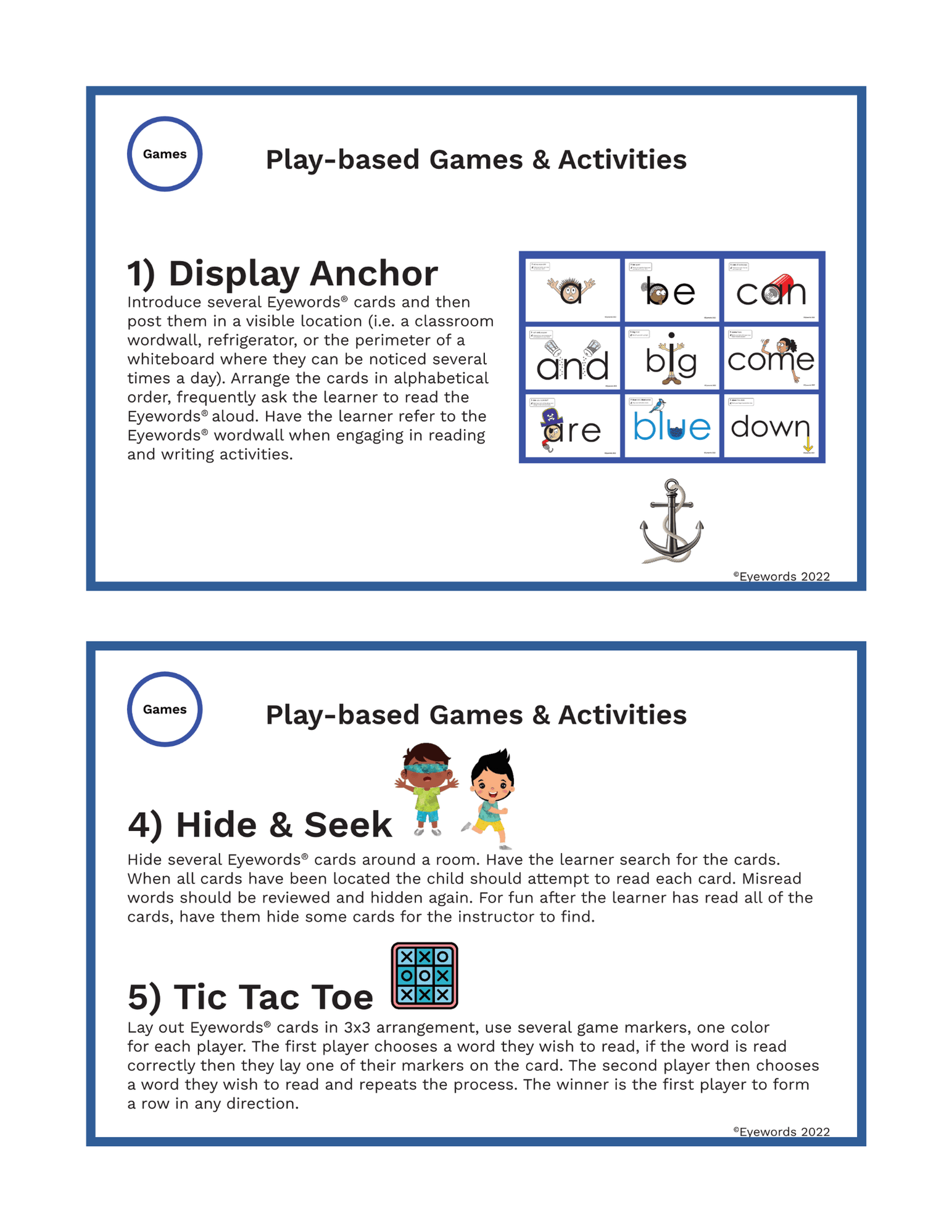 Eyewords with Sound Mapping, Set 1 (Digital) | Eyewords