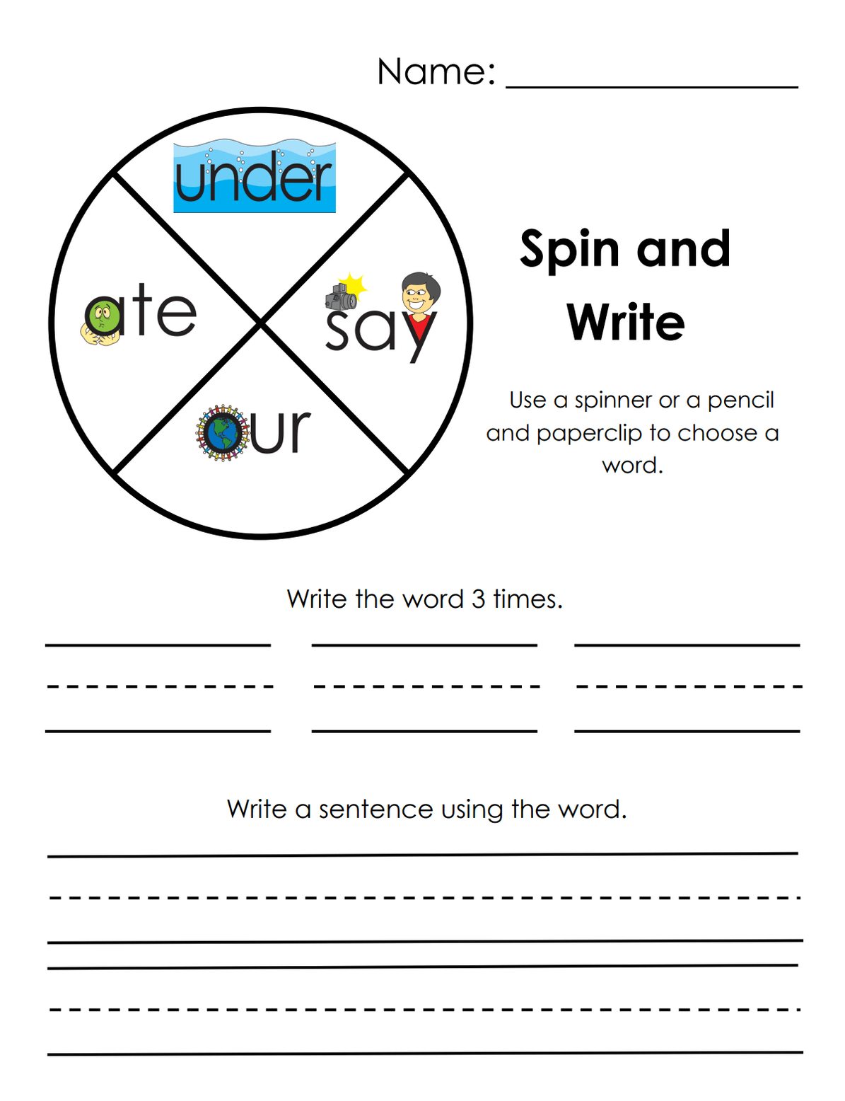 Eyewords Printable Activities, Set 2 (Digital) | Eyewords