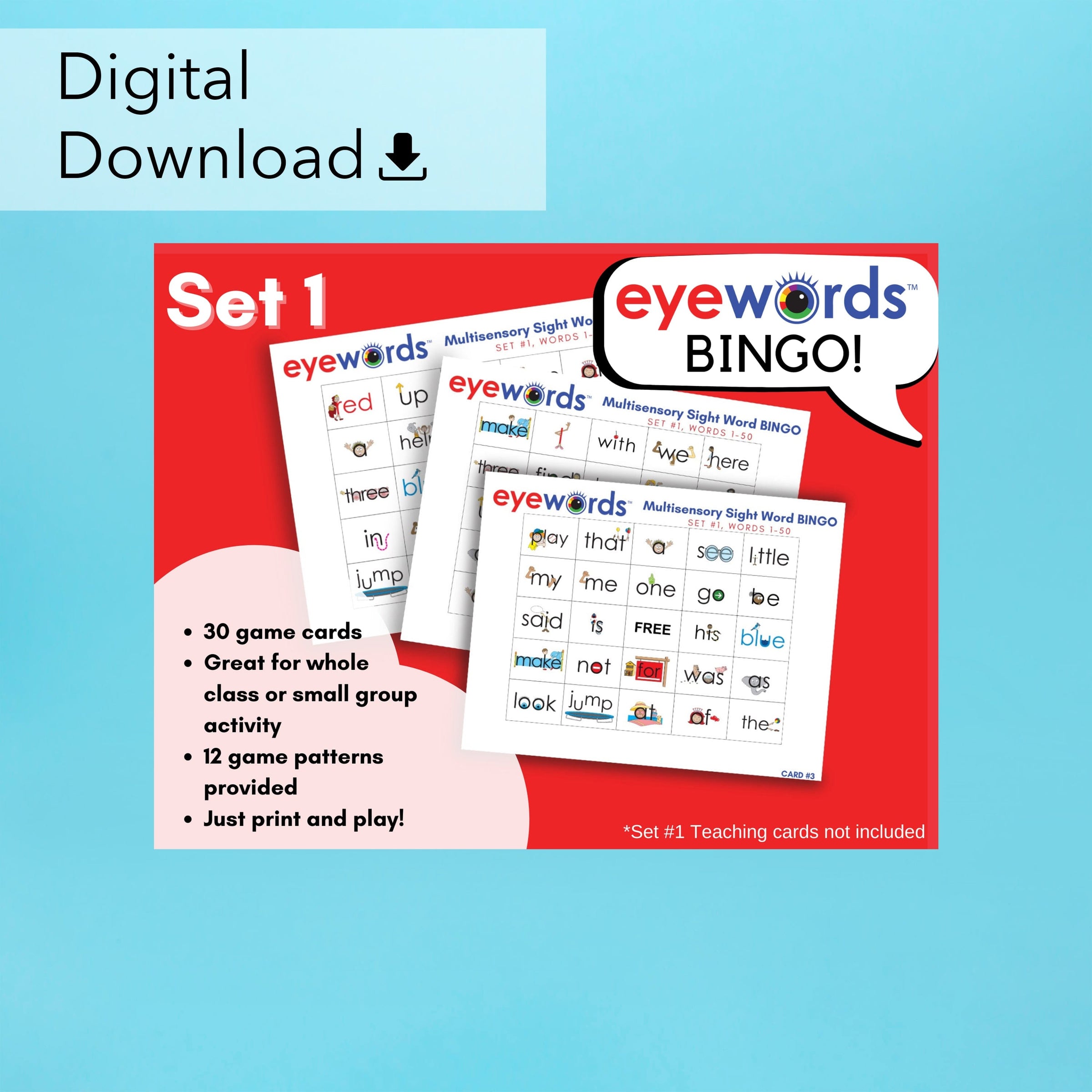 Printable Activities | Eyewords