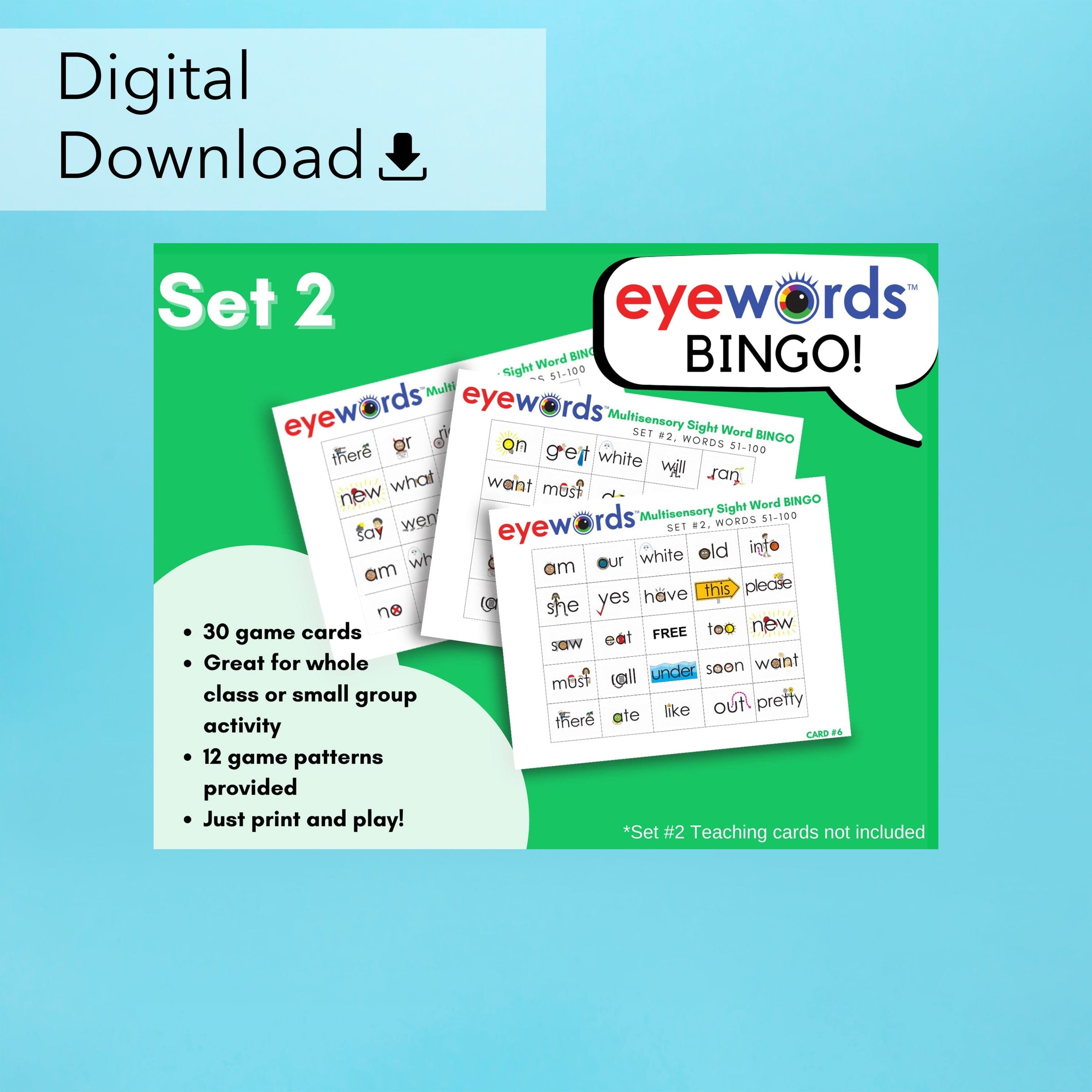 Printable Activities | Eyewords
