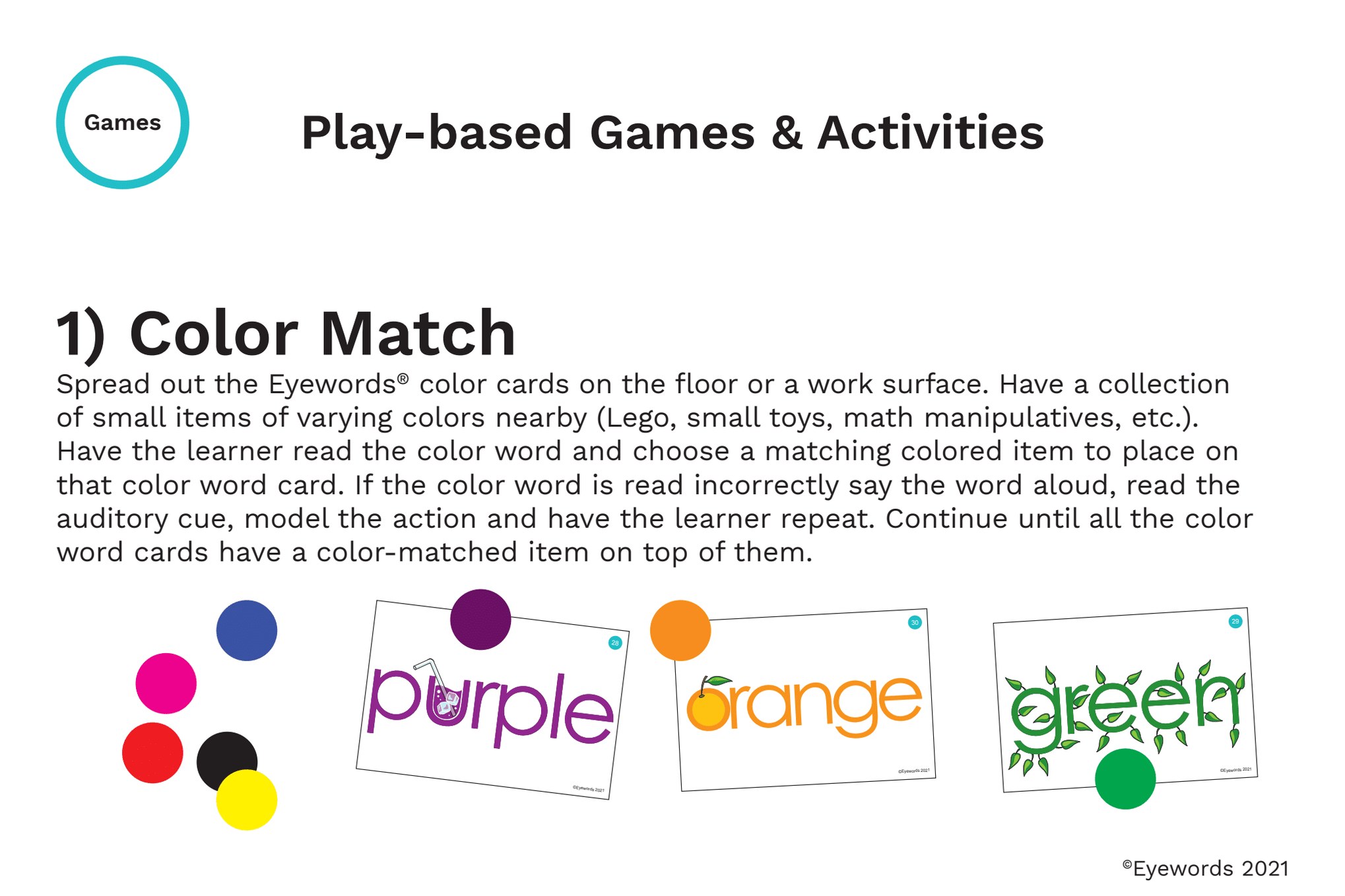 Eyewords, Colors, Shapes & Numbers (Digital) | Eyewords
