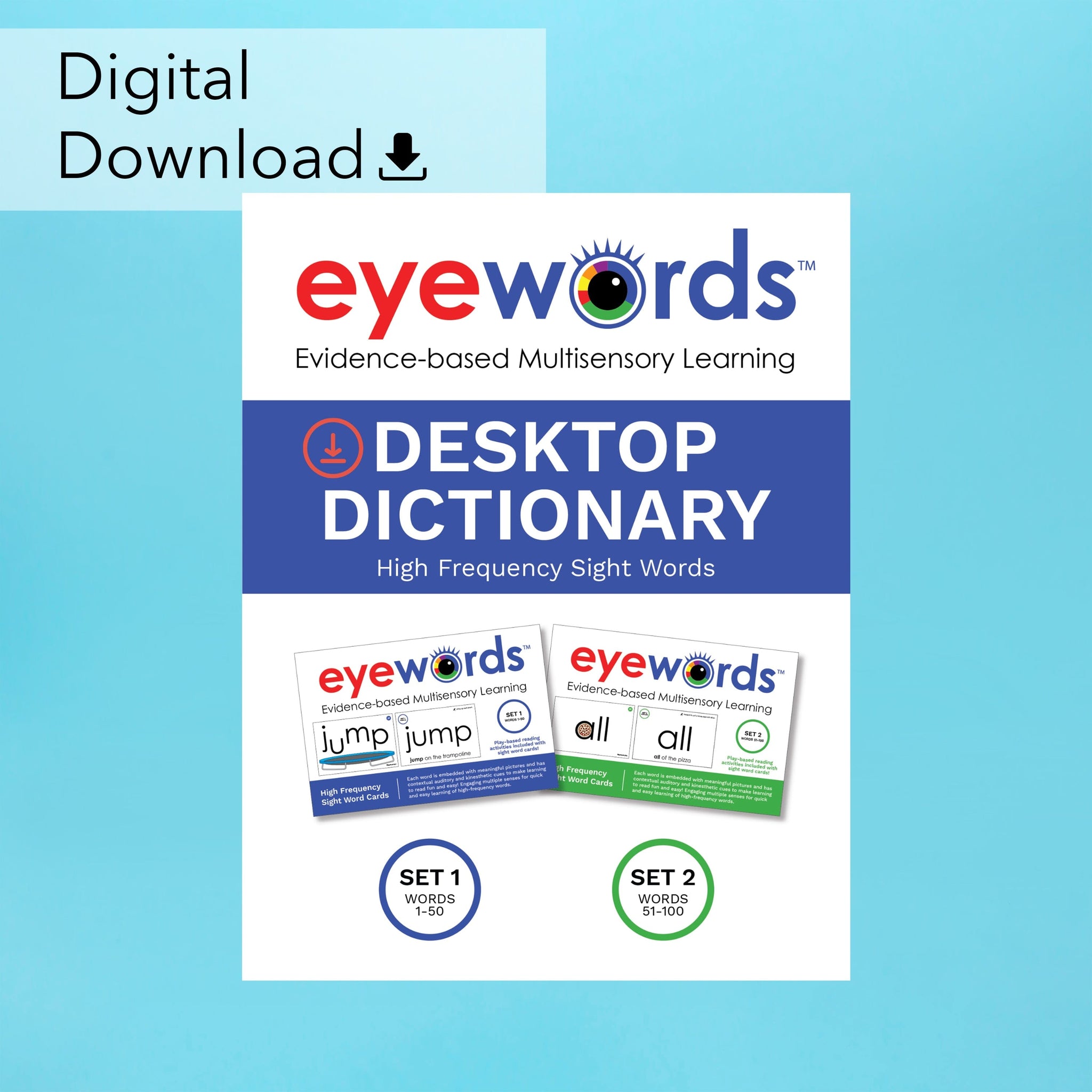 Eyewords Desktop Dictionary: Sets 1-2 (Digital) | Eyewords