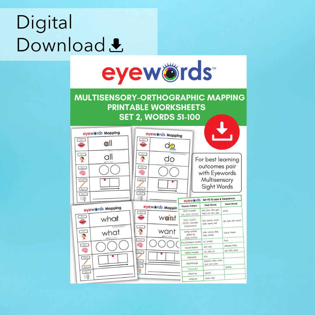 Digital Worksheets | Eyewords