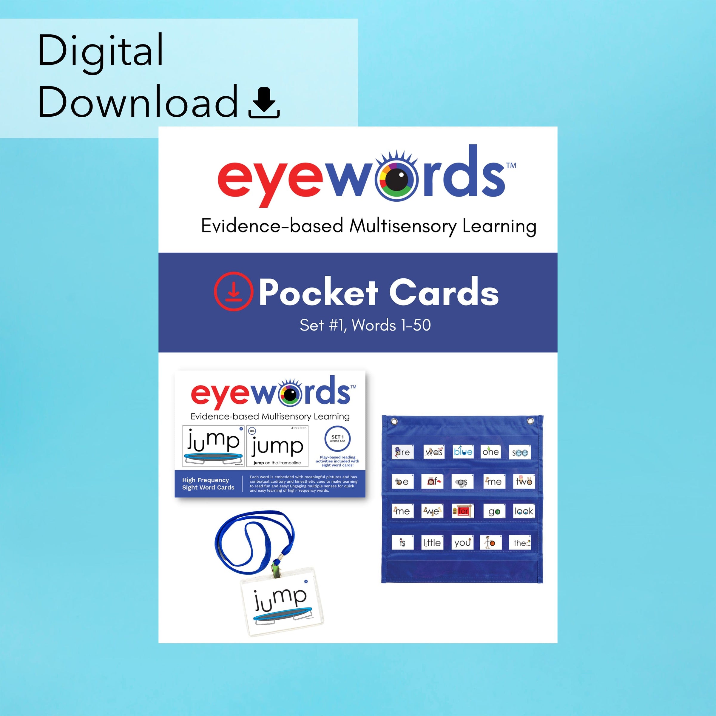 Pocket Chart Cards | Eyewords