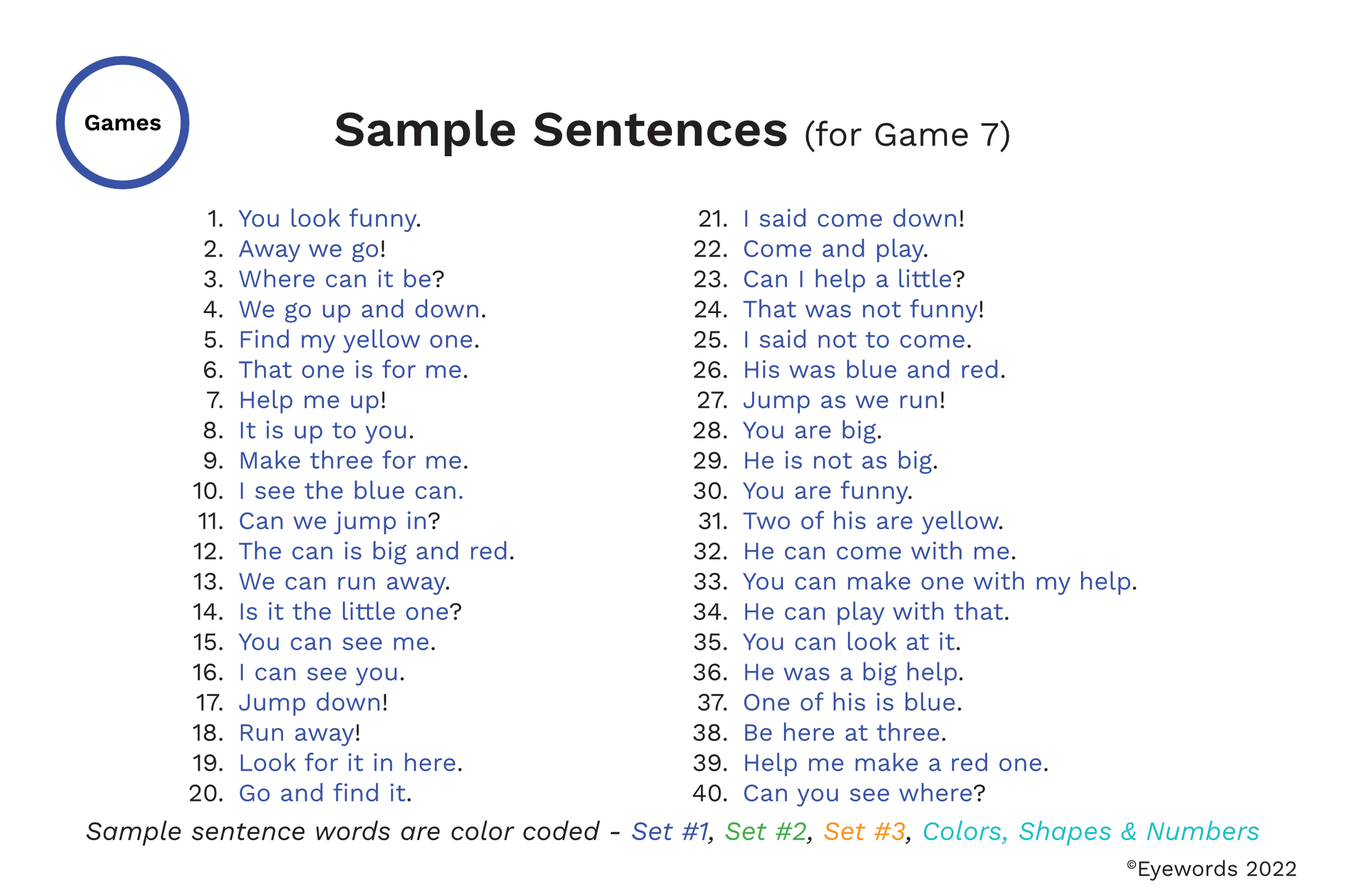 Eyewords with Sound Mapping Bundle: Sets 1-2 (Physical) | Eyewords