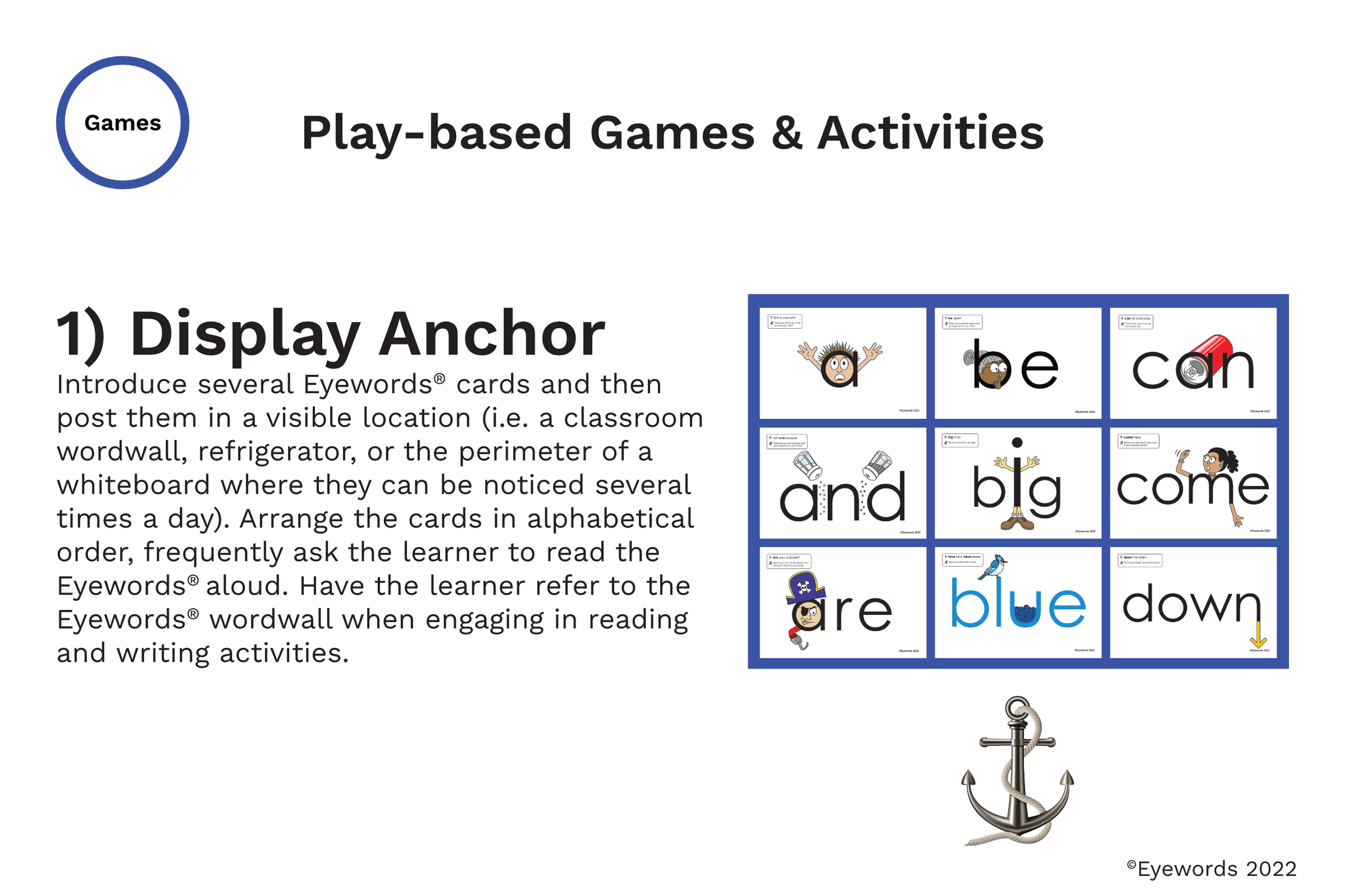 Eyewords with Sound Mapping, Set 1 (Physical) | Eyewords