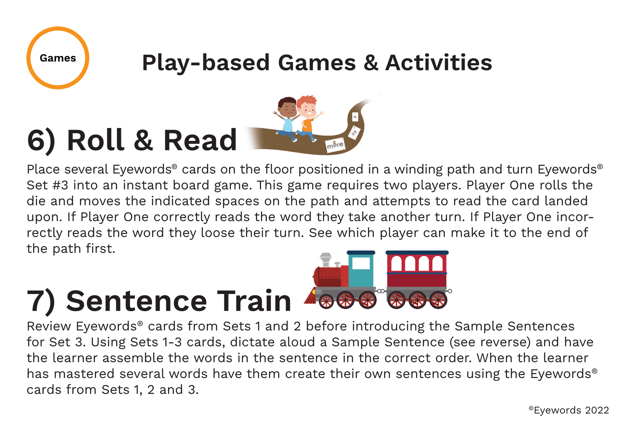 Eyewords with Sound Mapping, Set 3 (Physical) | Eyewords