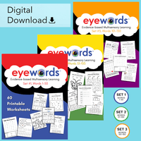 Eyewords Printable Activities Bundle: Sets 1-3 (Digital) | Eyewords