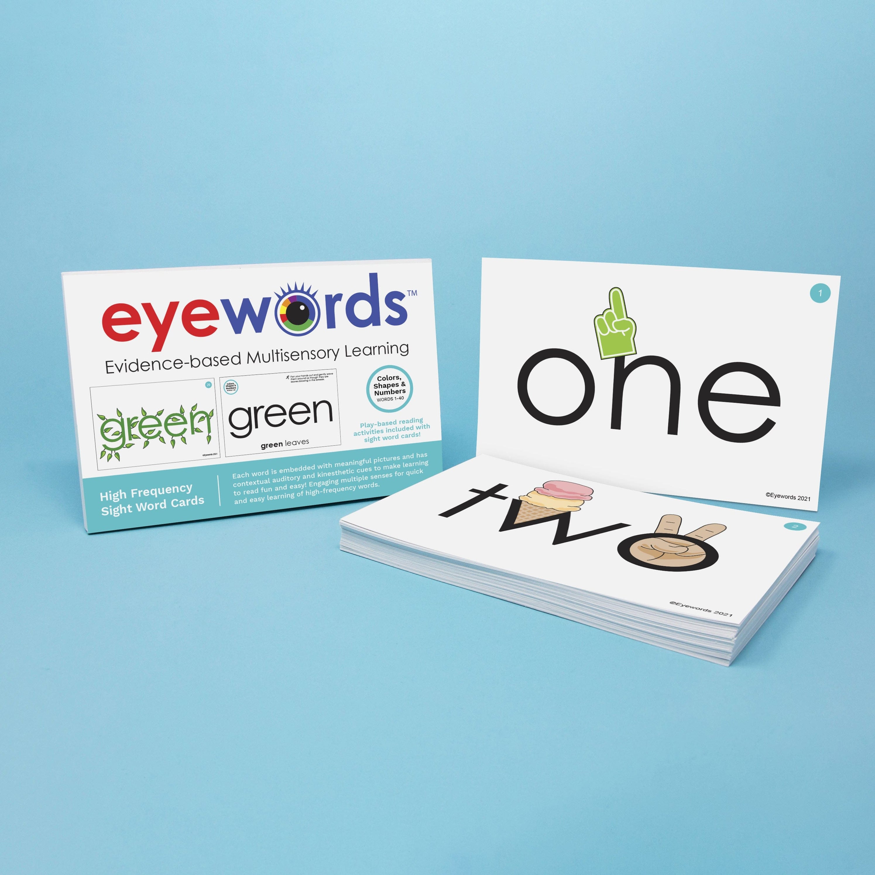Eyewords, Colors, Shapes & Numbers (Physical) | Eyewords