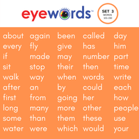 Eyewords Bundle: Sets 1-3 (Physical) | Eyewords